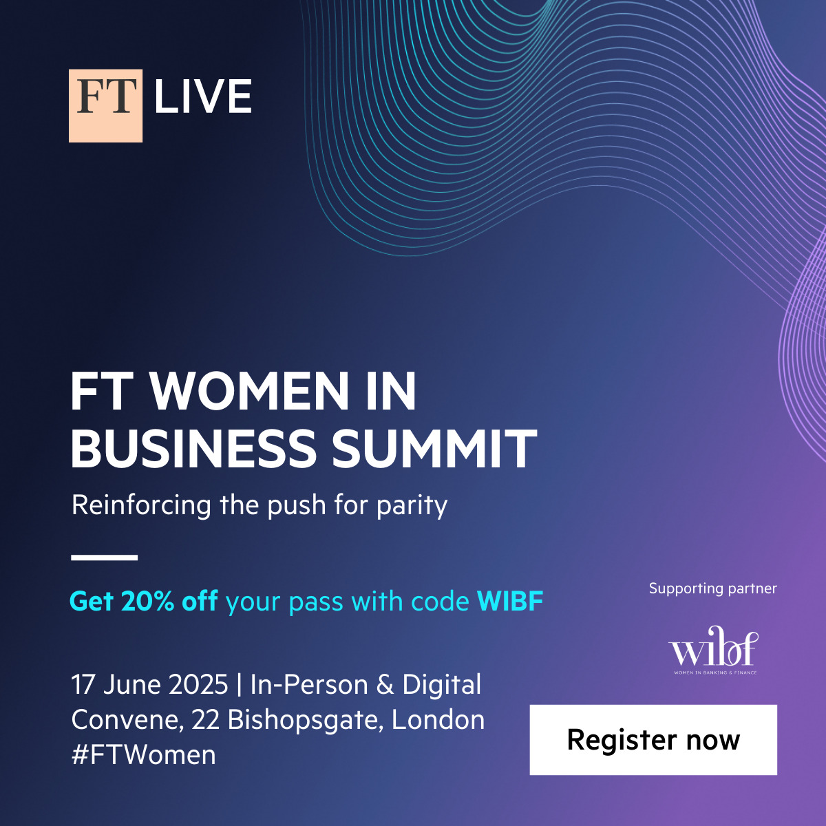 FT Women in Business Summit – WIBF